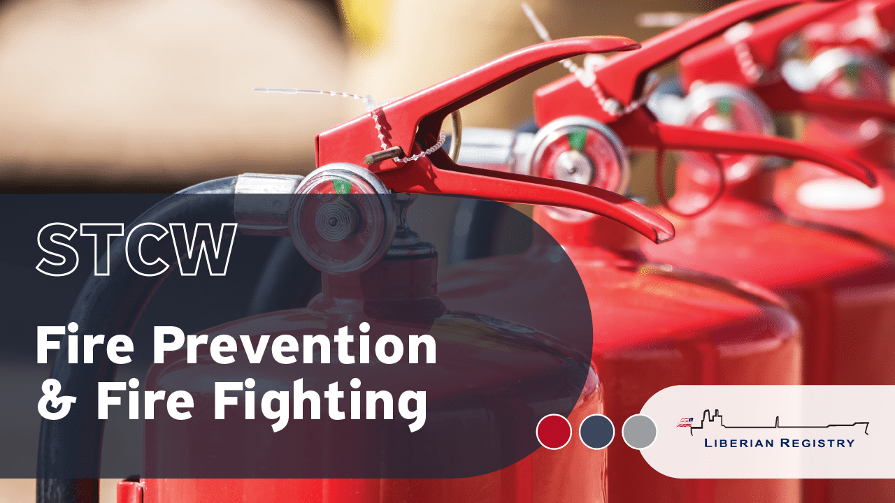 STCW Fire Prevention and Fire Fighting (FPFF) refresher training, A-VI/1-2